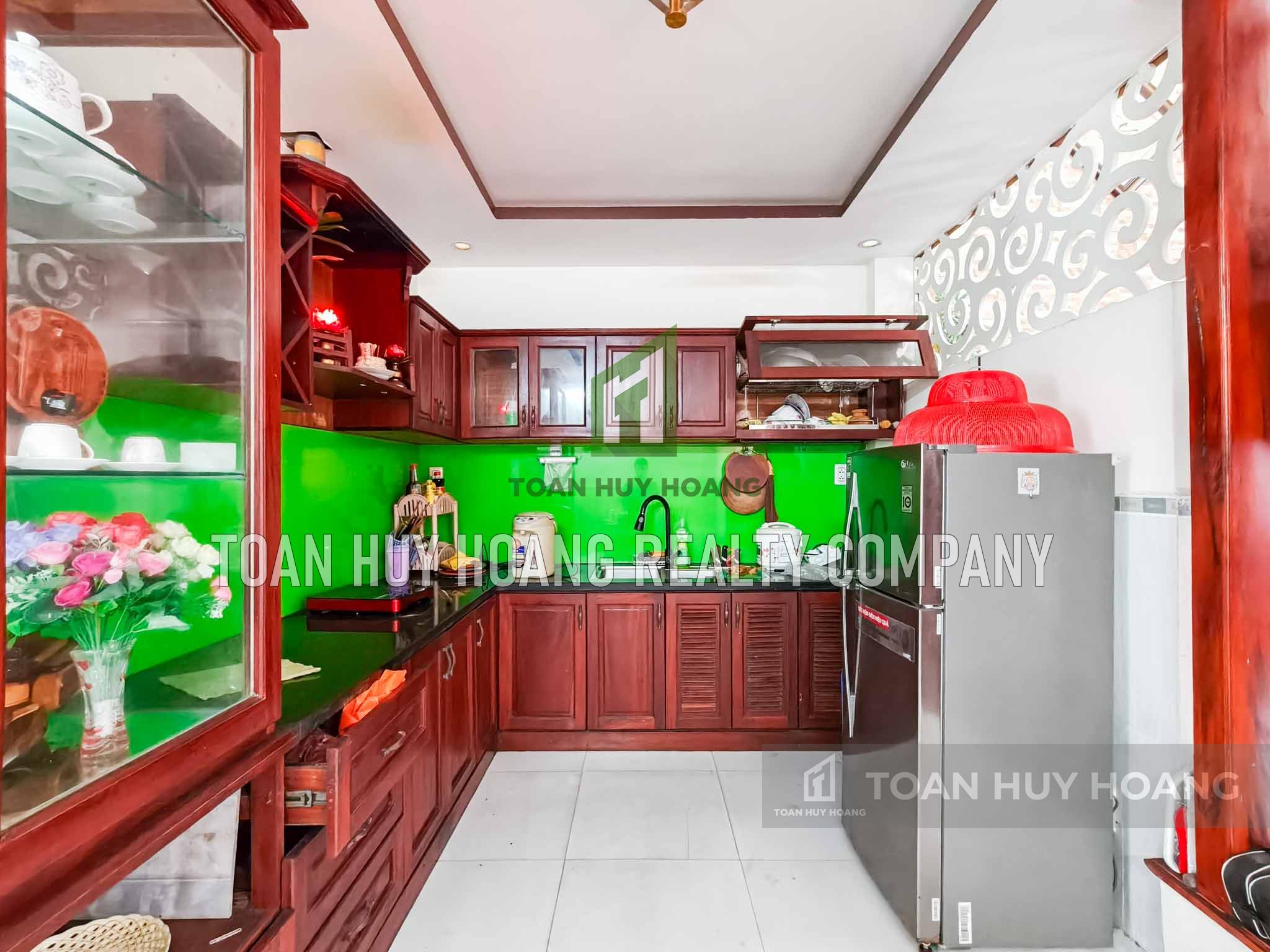 3 storey House for Rent on My Da Dong Street - D195